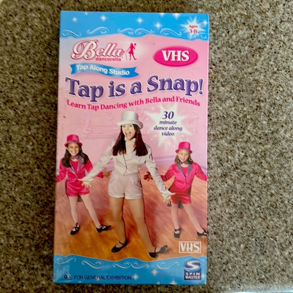 Other | Bella Tap Along Studio Vhs | Poshmark